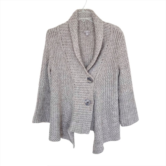 J. Jill | Sweaters | J Jill Cardigan Sweater Alpaca Wool Blend Chunky ...